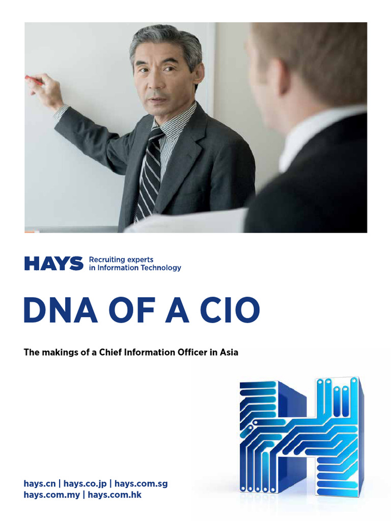 Pathway to CIO Success in Asia | PDF | Chief Information Officer | Business
