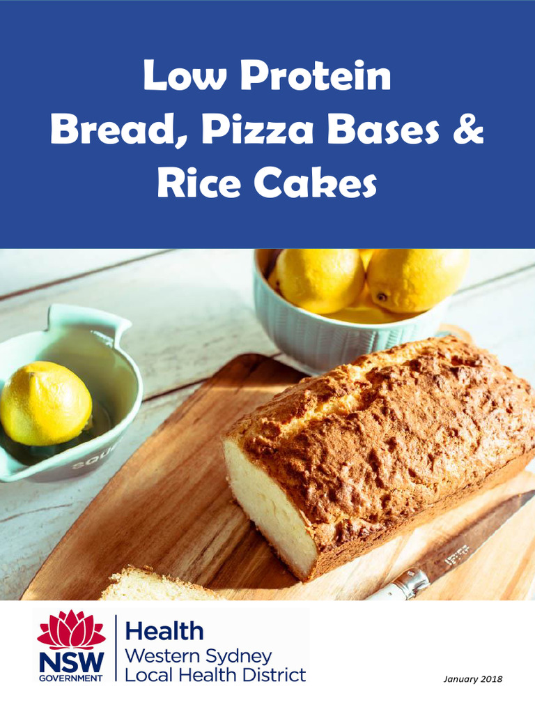 Low Protein Bread, Pizza Bases & Rice Cakes: January 2018 | PDF ...
