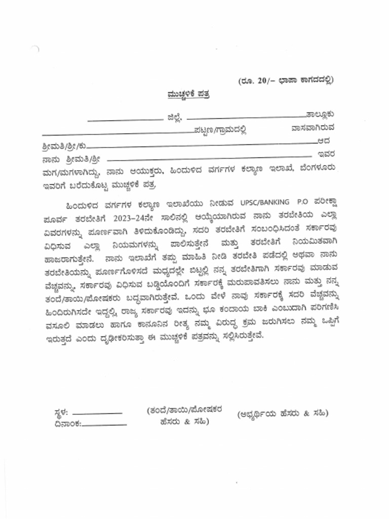 Affidavit Format | PDF