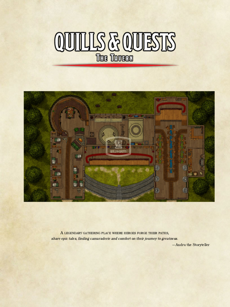 Quills Quests Tavern | PDF | Magician (Fantasy)