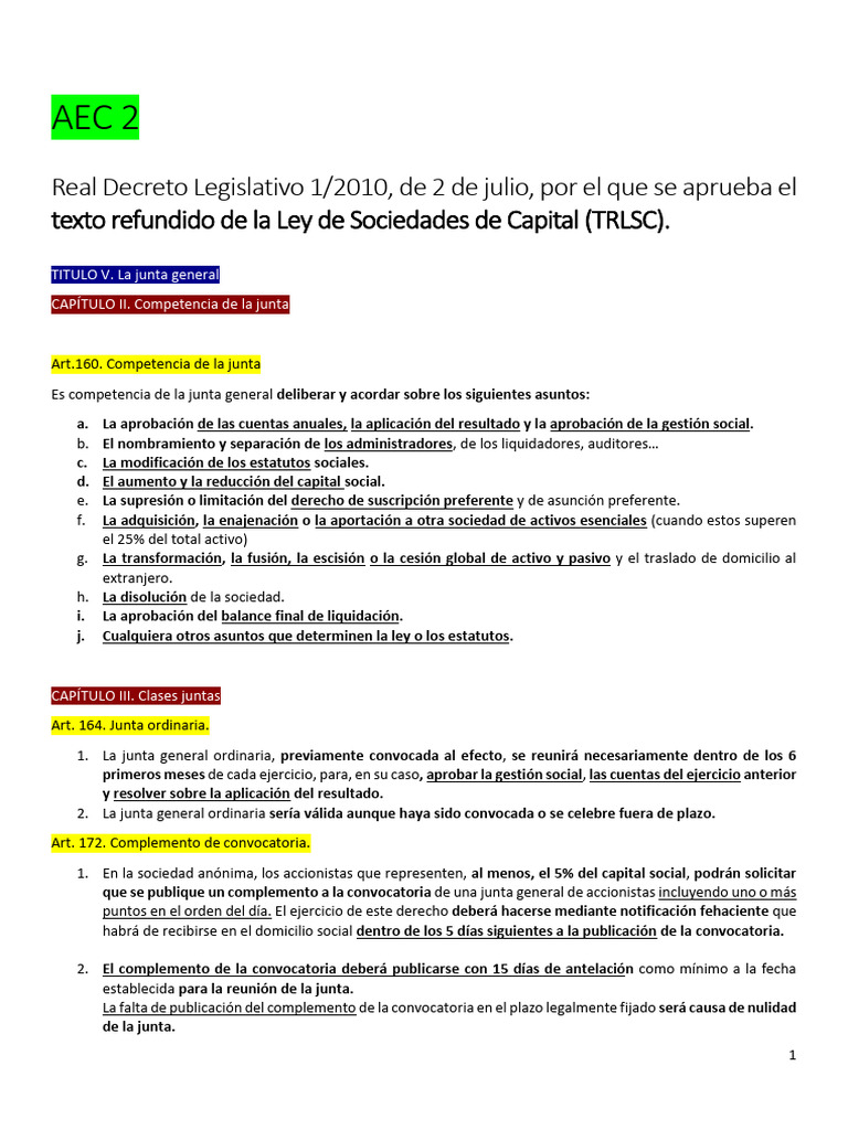 AEC 2 Artículos | PDF | Gobierno