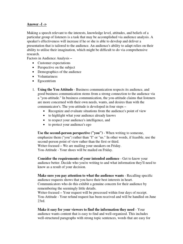 Assignments - Business Communication | PDF | Communication