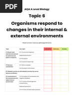 AQA Biology A-Level: Required Practical 6 | PDF | Bacteria | Microbiology