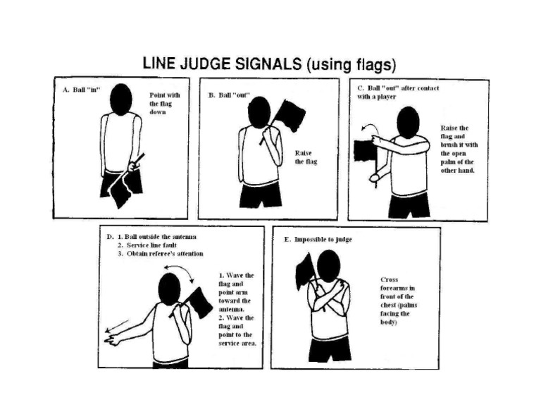 Line Judge Signal | PDF