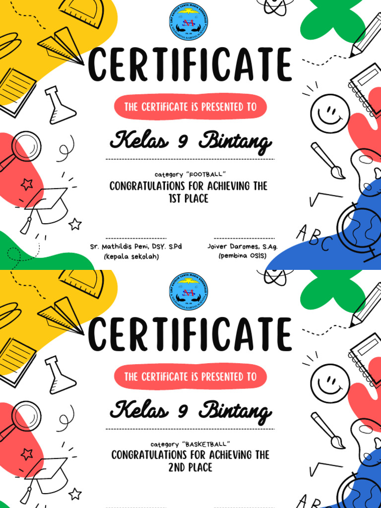 Certificate | PDF | Career & Growth | Sports & Recreation