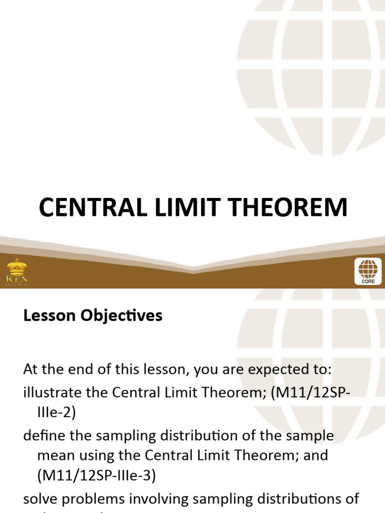 Central Limit Theorem | PDF | Normal Distribution | Probability ... Central Limit Theorem | PDF | Normal Distribution | Probability ...