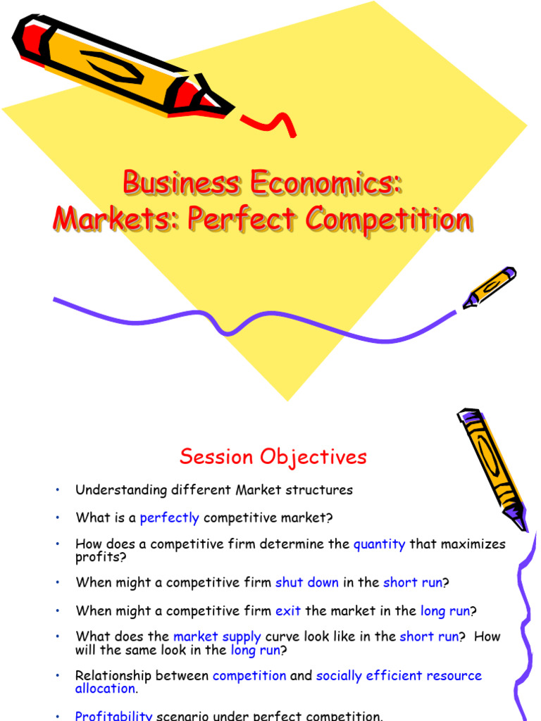 Understanding Perfect Competition in Economics | PDF | Perfect ...