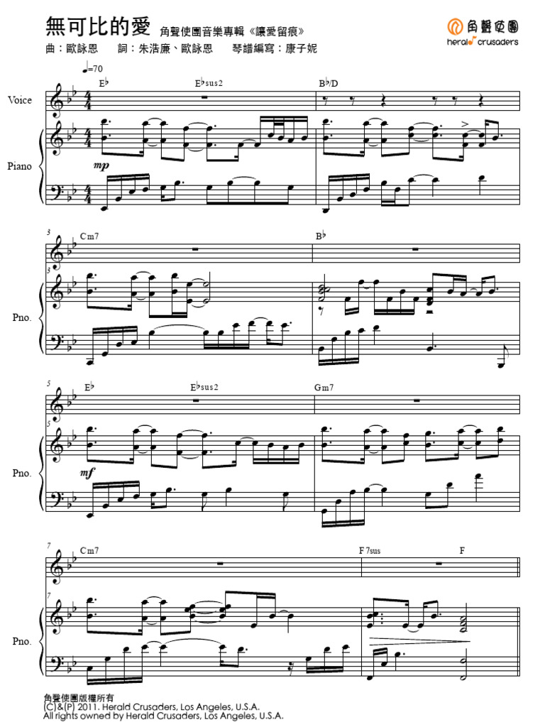 Extraordinary-Love-piano-score-corrected | PDF