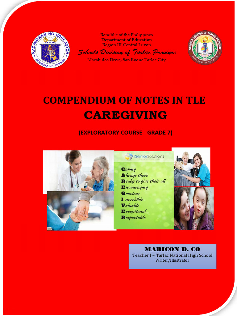 Compendium of Notes in CAREGIVING | PDF | Washing Machine | Thermometer
