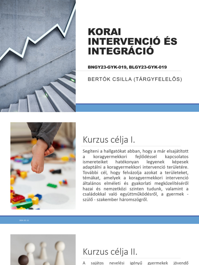 KORAI INTERVENCIÓ - 1 Modul - Handout | PDF