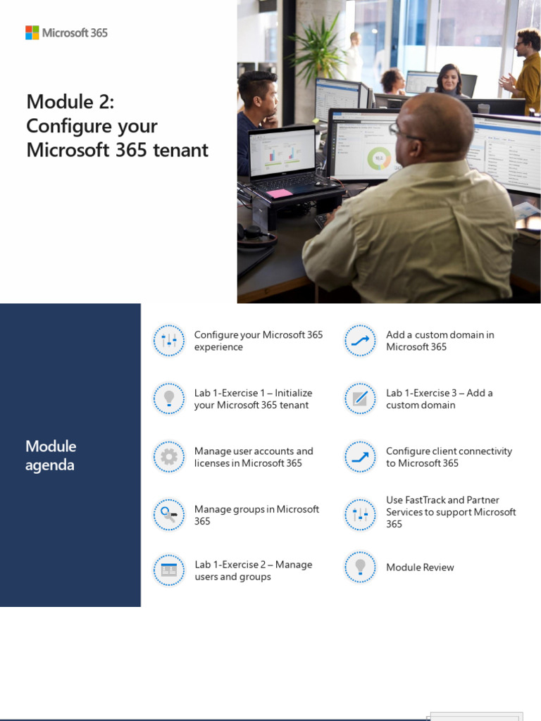Ms 100t00a Enu Powerpoint 02 | PDF | Domain Name System | Microsoft Outlook