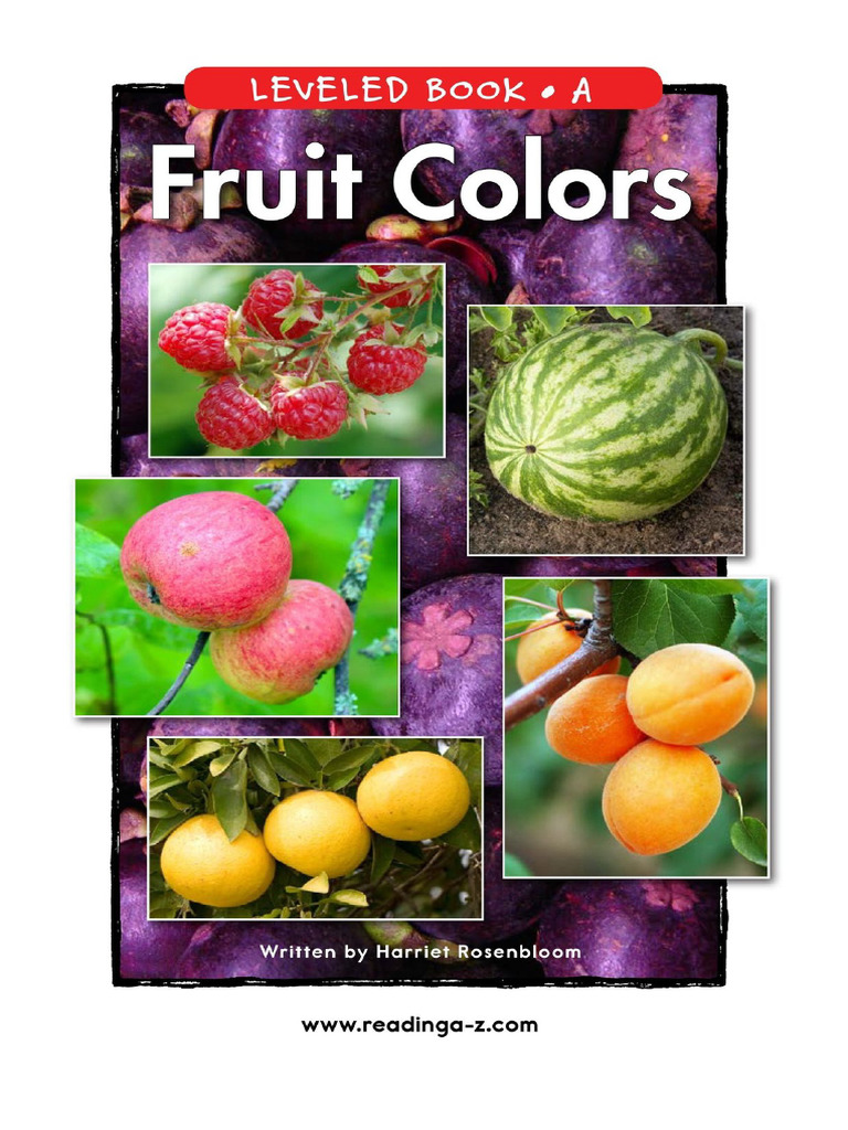 Fruit Colors | PDF
