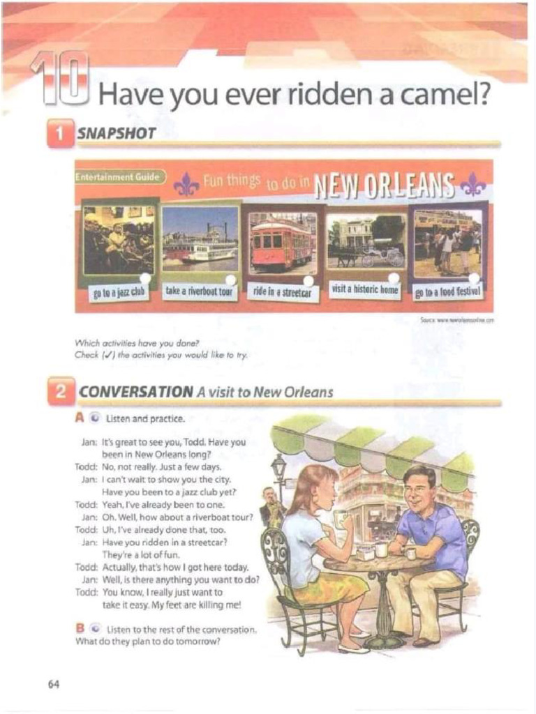 Interchange 1B - 10 | PDF