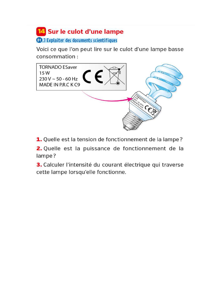 Exercice 14 | PDF