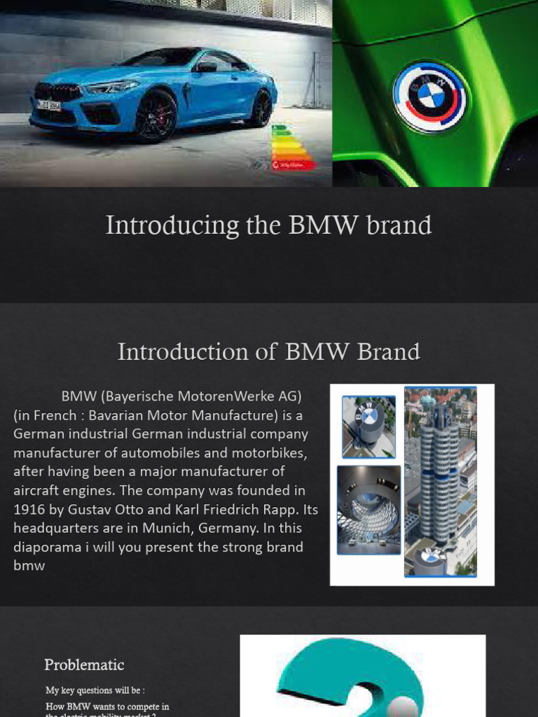 Introducing The BMW Brand Etlv | PDF | Bmw | Electric Vehicle