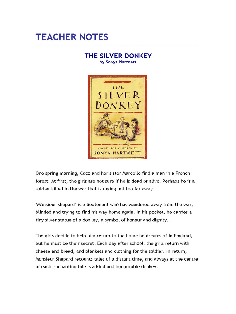 Silver Donkey | PDF