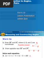 Geometry Lesson 2 | PDF | Line (Geometry) | Geometry
