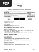 Bula Pacto Corteva La BR v3 | PDF | Embalagem e rotulagem | Agronomia