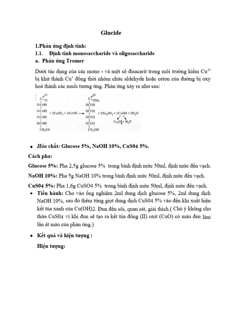 Glucide | PDF