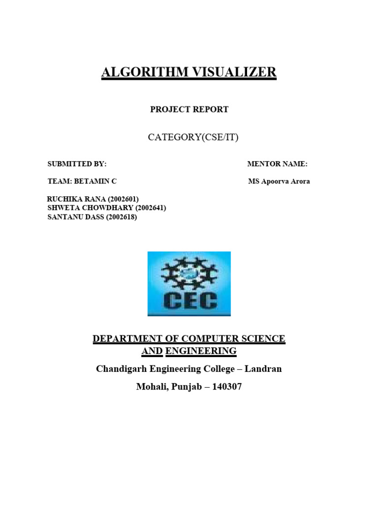 Visualizer Project | PDF | Html | World Wide Web