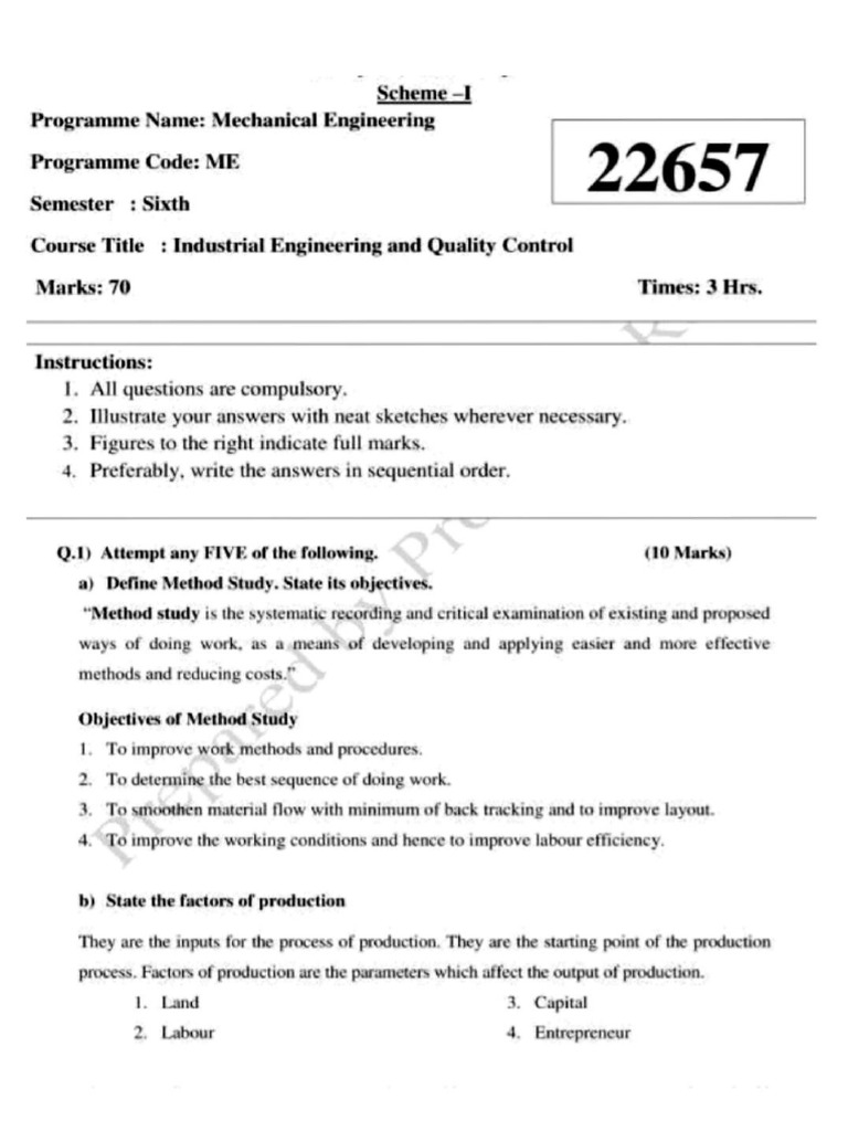 22657 Model Answer Paper: IEQ 2023 | PDF | Teaching Methods & Materials ...