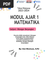 Modul Ajar Matematika Kelas VIII Kurikulum Merdeka Bab 1 Bilangan Berpangkat | PDF | Karier ...