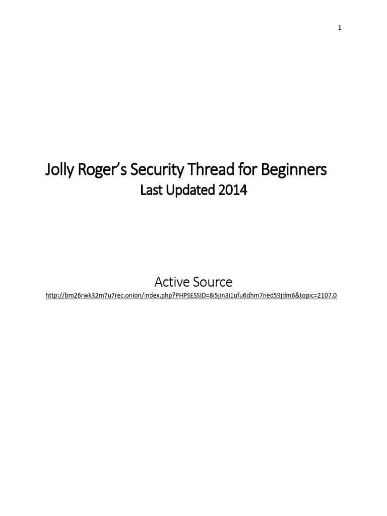 Jolly Rogers Security Guide For Beginners | PDF | Public Key ... Jolly Rogers Security Guide For Beginners | PDF | Public Key ...