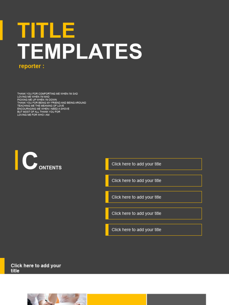 Black Simple Business Report Block Template | PDF | Computer ...