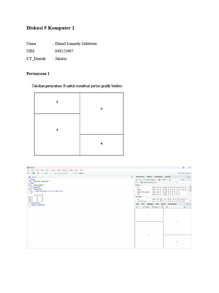 Diskusi 5 Komputer 1 | PDF | Teknologi & Rekayasa