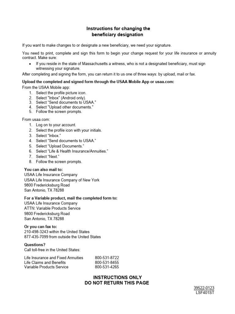 LF Change Bene | PDF | Social Security (United States) | Private Law