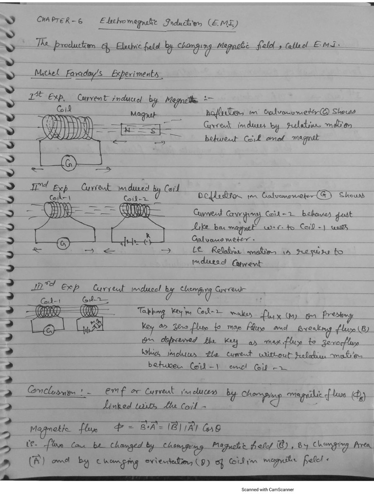 Xii Physics Chapter 6 | PDF