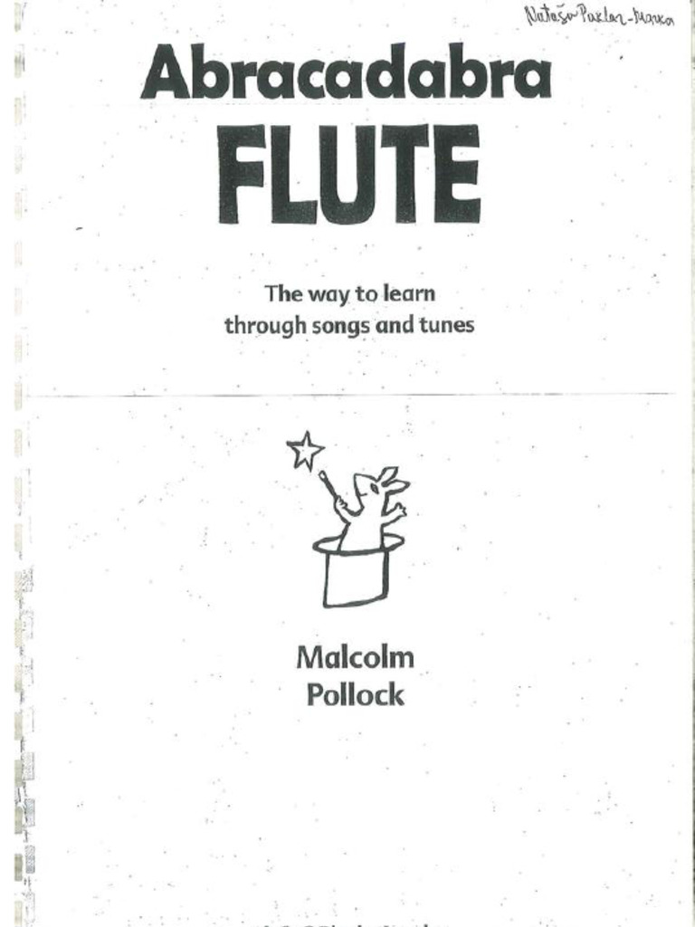 Abracadabra Flute Rotated | PDF