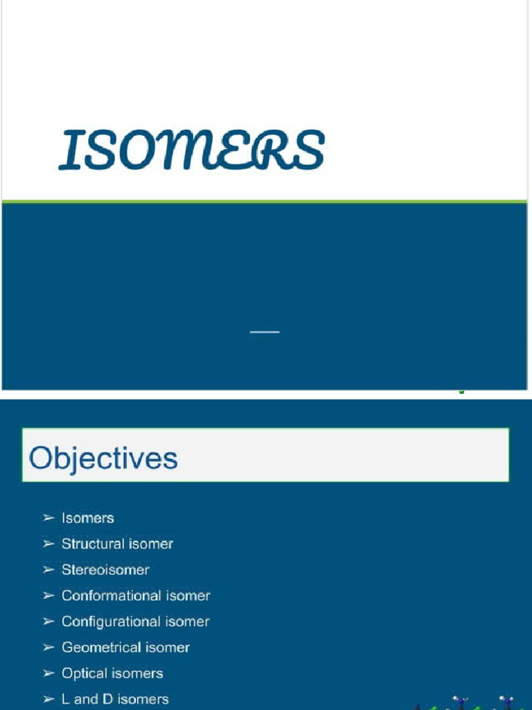 Isomers | PDF