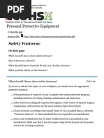 CSA Safety Footwear Markings Explained | PDF