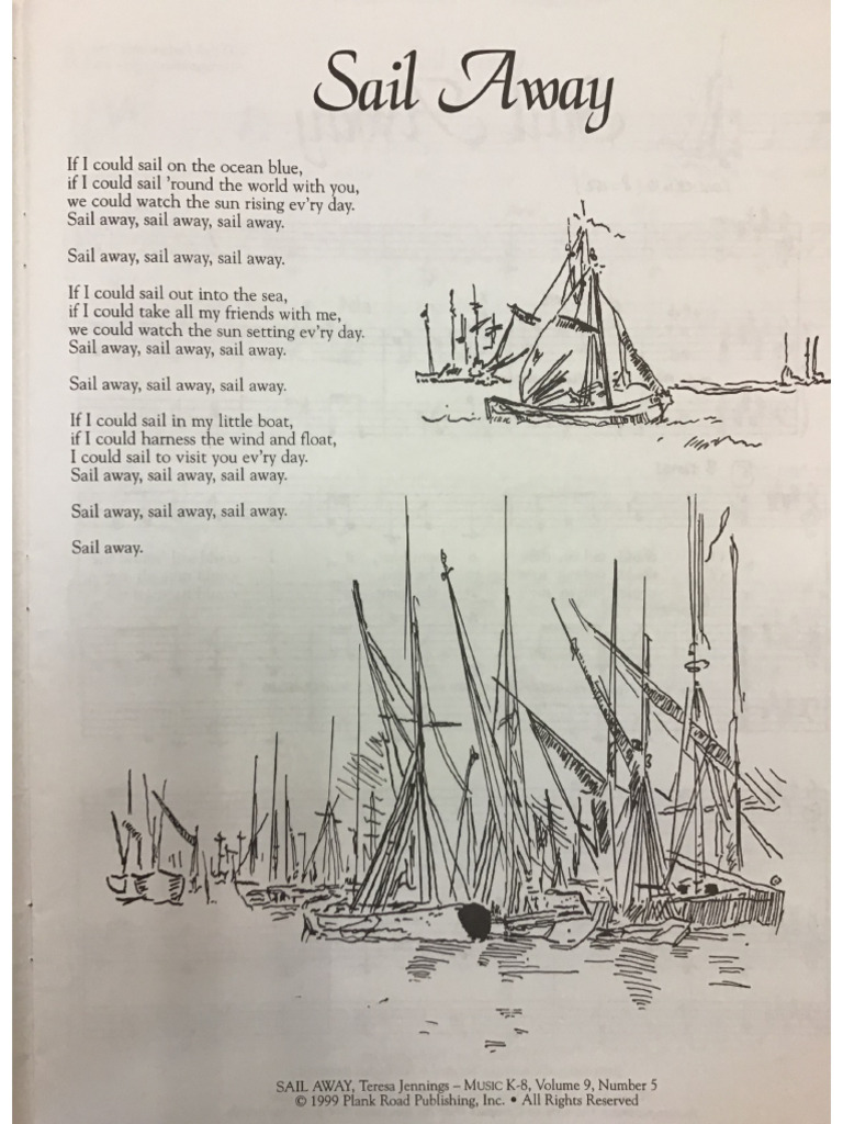 Sail Away Lyrics | PDF