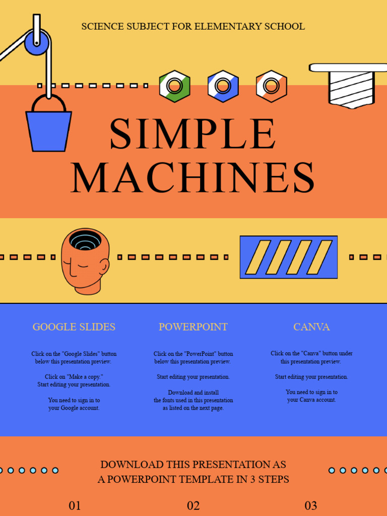 Yellow Orange Blue and Green Graphic Illustrative Science Subject For ...