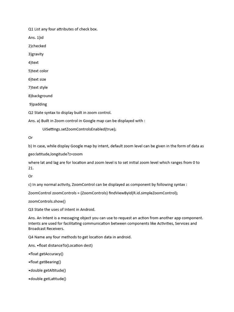 Mad pt2 | PDF | Android (Operating System) | Computing