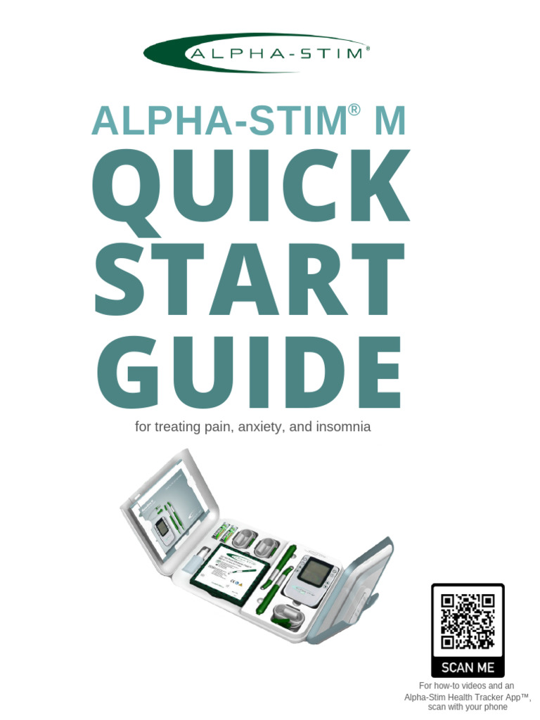 M Quick Start Guide IFU QG 001 Rev E 1 | PDF | Pain | Clinical Medicine