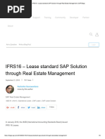 Overview of SAP RE-FX Module | PDF | Finance & Money Management | Law