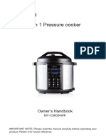 Cooks Essentials 99700 Pressure Cooker Manual | PDF | Pressure Cooking