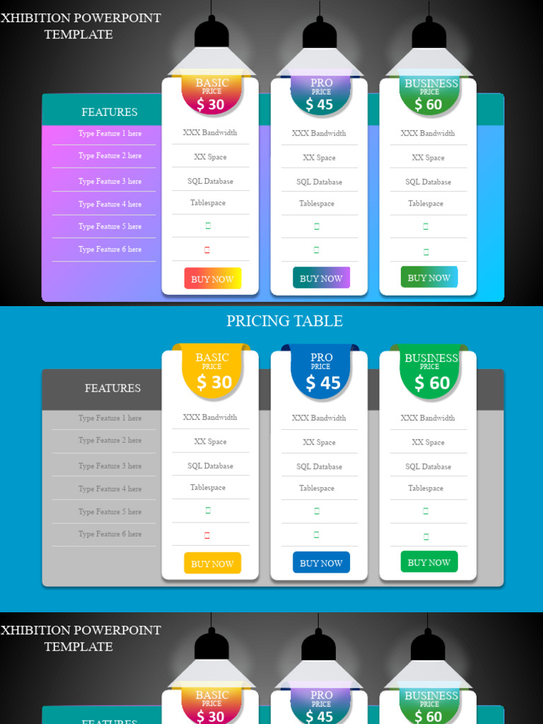 Pricing Table Example | PDF | Databases | Sql