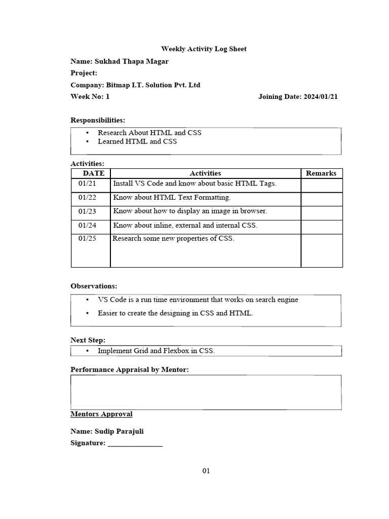logbooks | PDF | Html | Computing