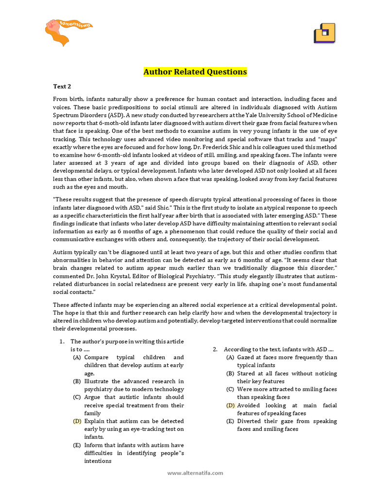Early Autism Detection via Eye Tracking | PDF | Autism Spectrum ...