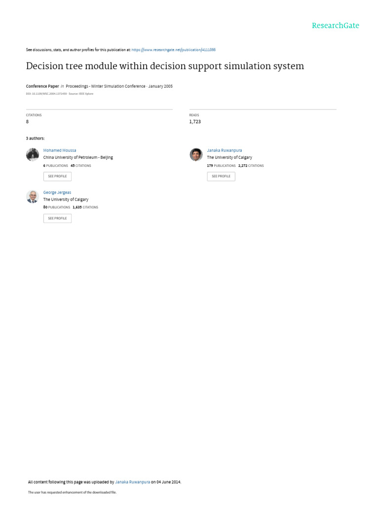 DSS Decision Tree 2 | PDF | Mathematical Optimization | Risk