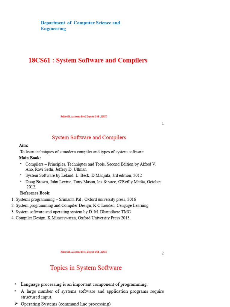 Module 2 | Download Free PDF | Compiler | Software Development