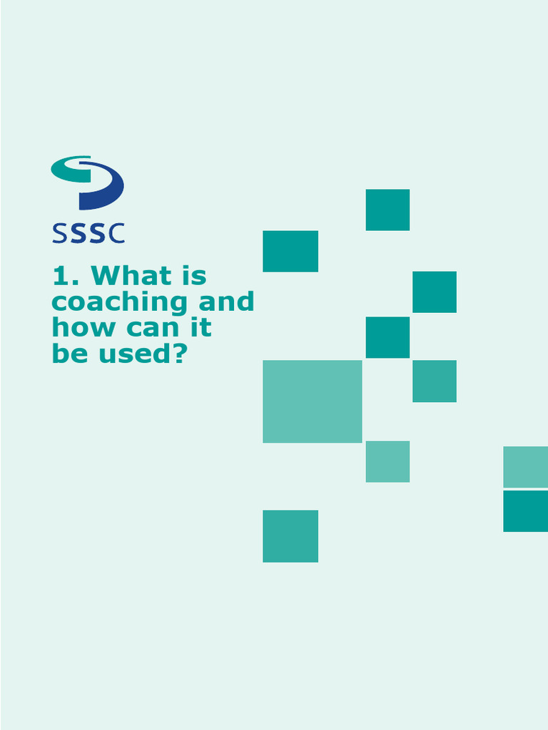 Coaching in Social Services Explained | PDF | Leadership | Conversation