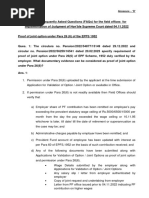 JD Under para 26 (6) of EPF Scheme | PDF | Employment Compensation | Labor Relations