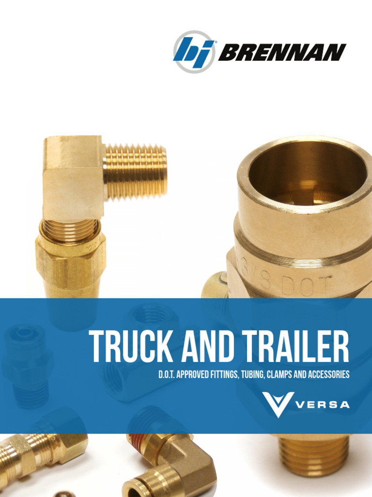 D.O.T. Approved Truck Fittings Catalog | PDF | Pipe (Fluid Conveyance ...
