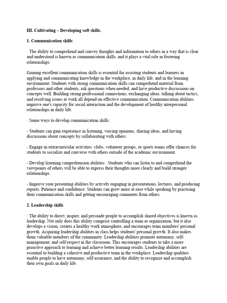 Bản đã check 3,4 | Download Free PDF | Learning | Professional Skills