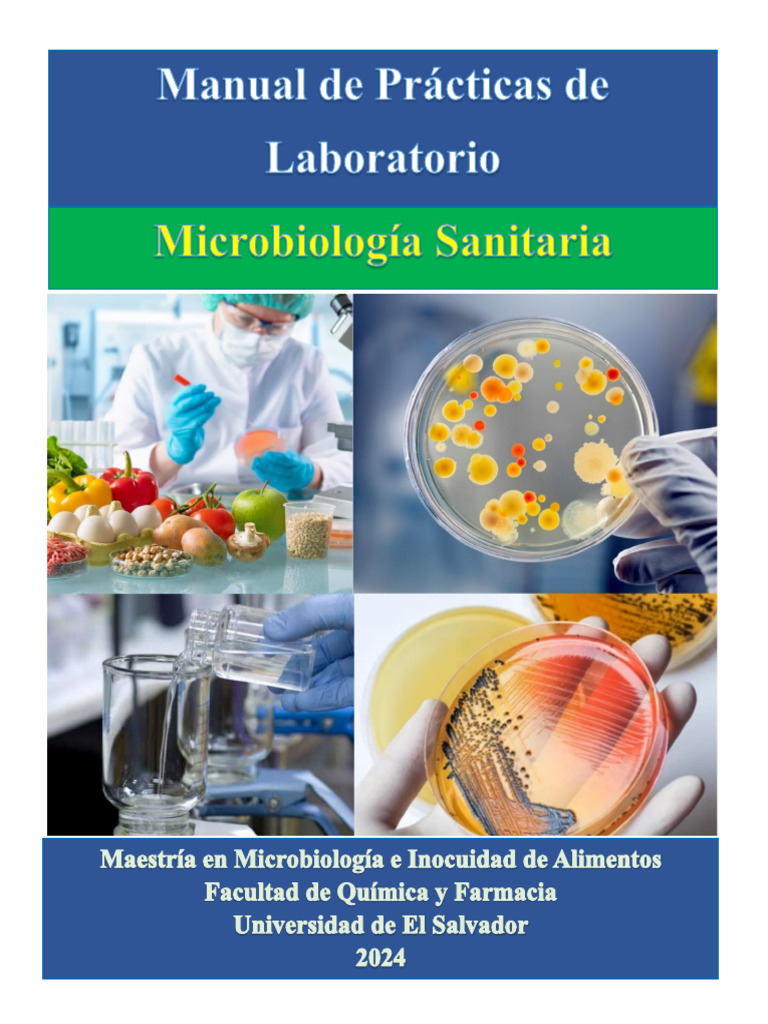 2024 - Manual Microbiologia Sanitaria Pract 1-2 | PDF | Tinción | Esterilización (Microbiología)